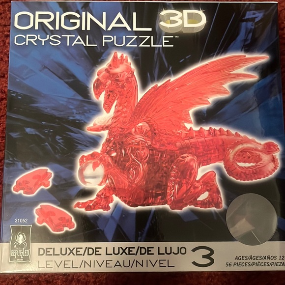 Toys | New In Box 3d Crystal Puzzle Ages 12 | Poshmark